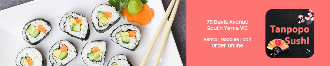 Tanpopo Sushi (South Yarra) | Order Online | Pickup & Delivery | TuckerFox